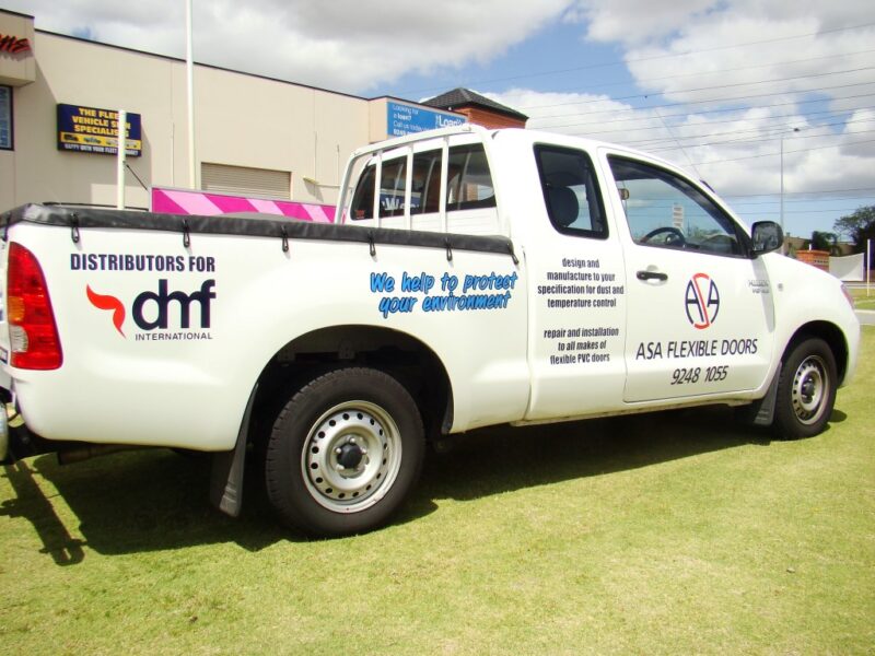 Vehicle Signwriting Services: Perth Stripes & Signs, AU