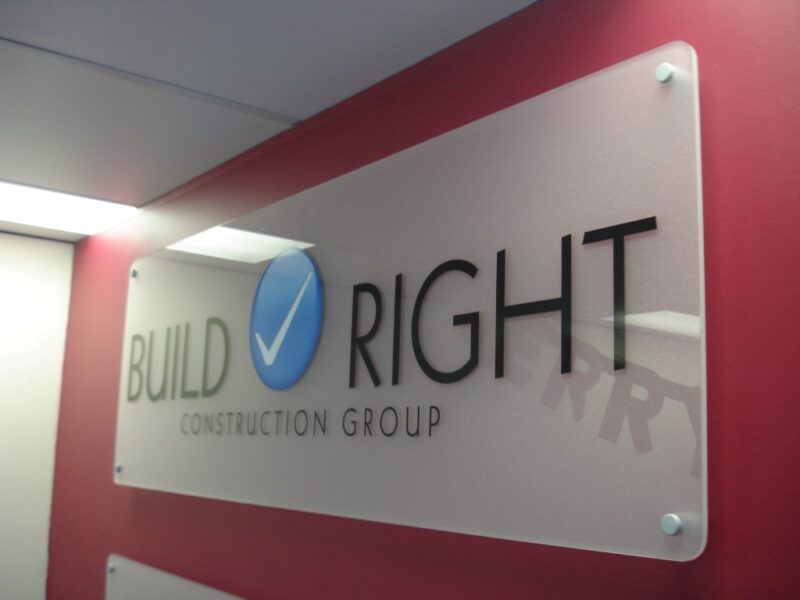 Reception Signs Gallery - Perth Stripes and Signs